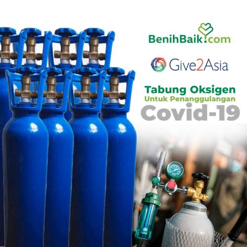 Tabung Oksigen Untuk Penanggulangan Covid-19 - BenihBaik.com